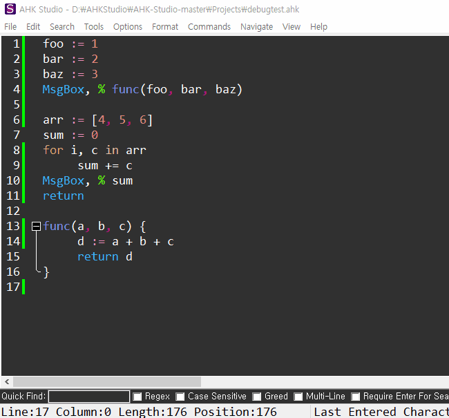 AHK Studio 사용법 정리 - Quiet Air