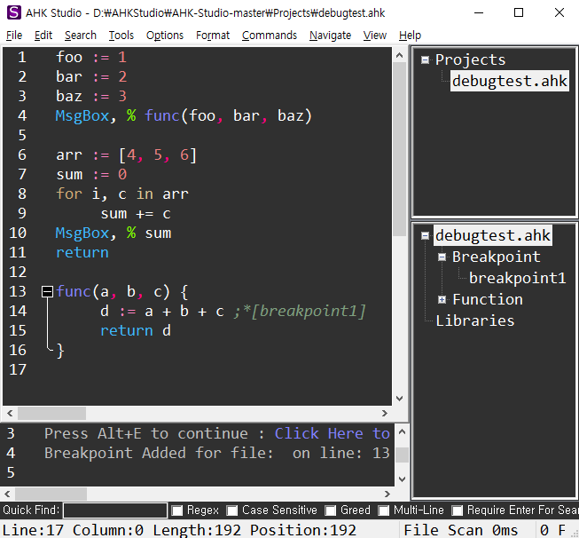 AHK Studio 사용법 정리 - Quiet Air