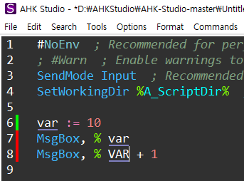 AHK Studio 사용법 정리 - Quiet Air