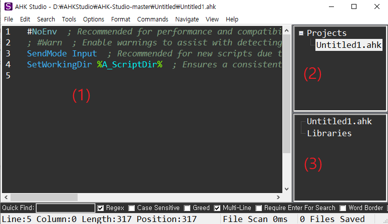 AHK Studio 사용법 정리 - Quiet Air