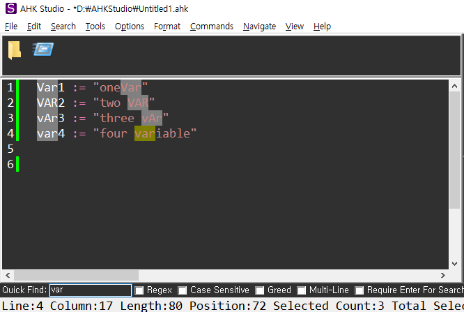 AHK Studio 사용법 정리 - Quiet Air