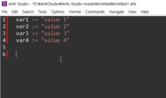 AHK Studio 사용법 정리 - Quiet Air
